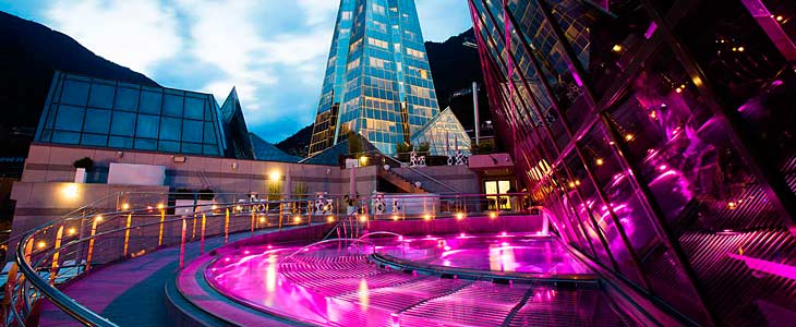 Entradas Inúu con Caldea, Escaldes - Engordany - Andorra